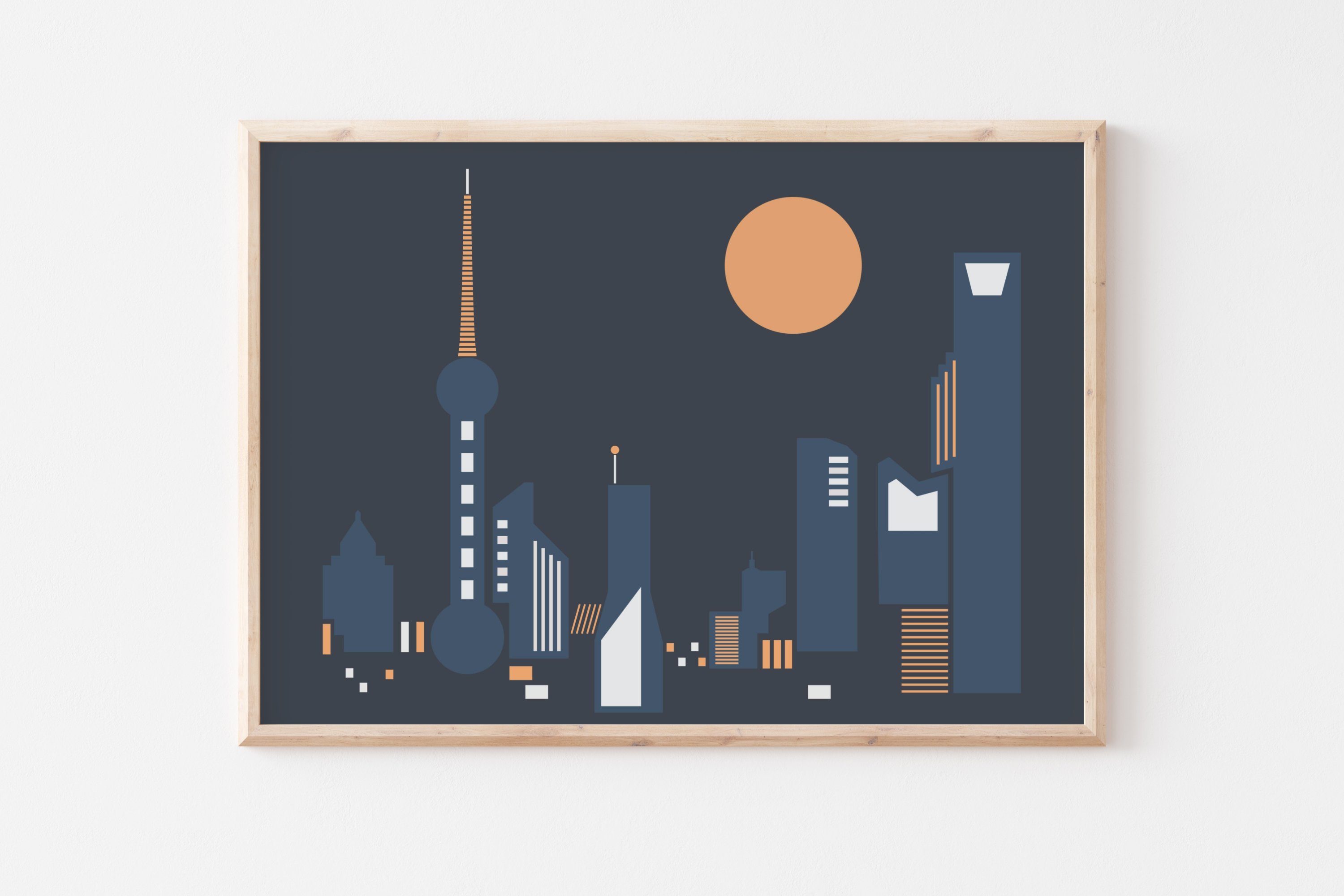 Skyline Wall Art, Skyline Wall Decor, Skyline Prints (904416 ...