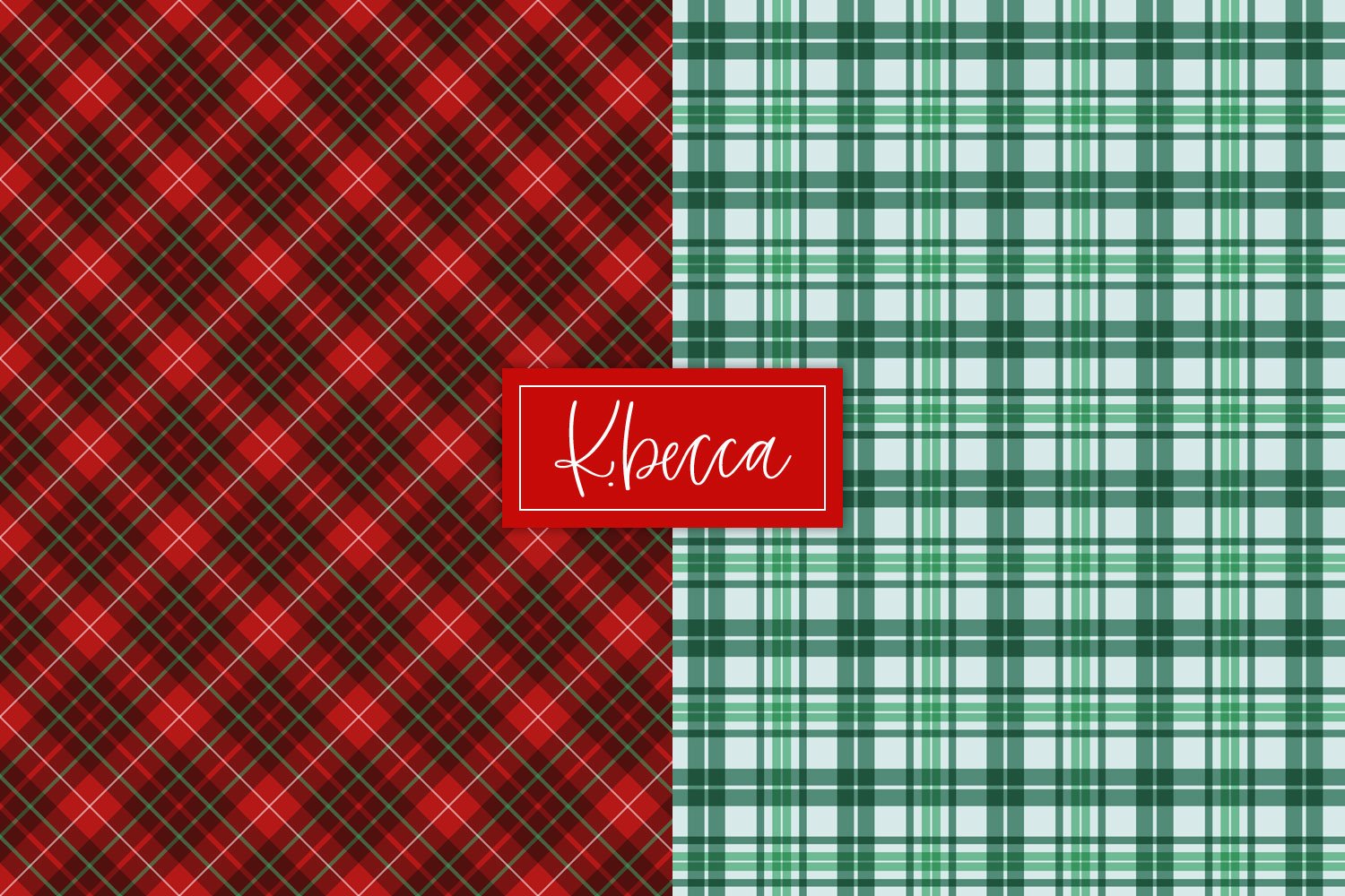 Sweet Christmas Plaid Background Patterns Seamless (386783) | Patterns ...