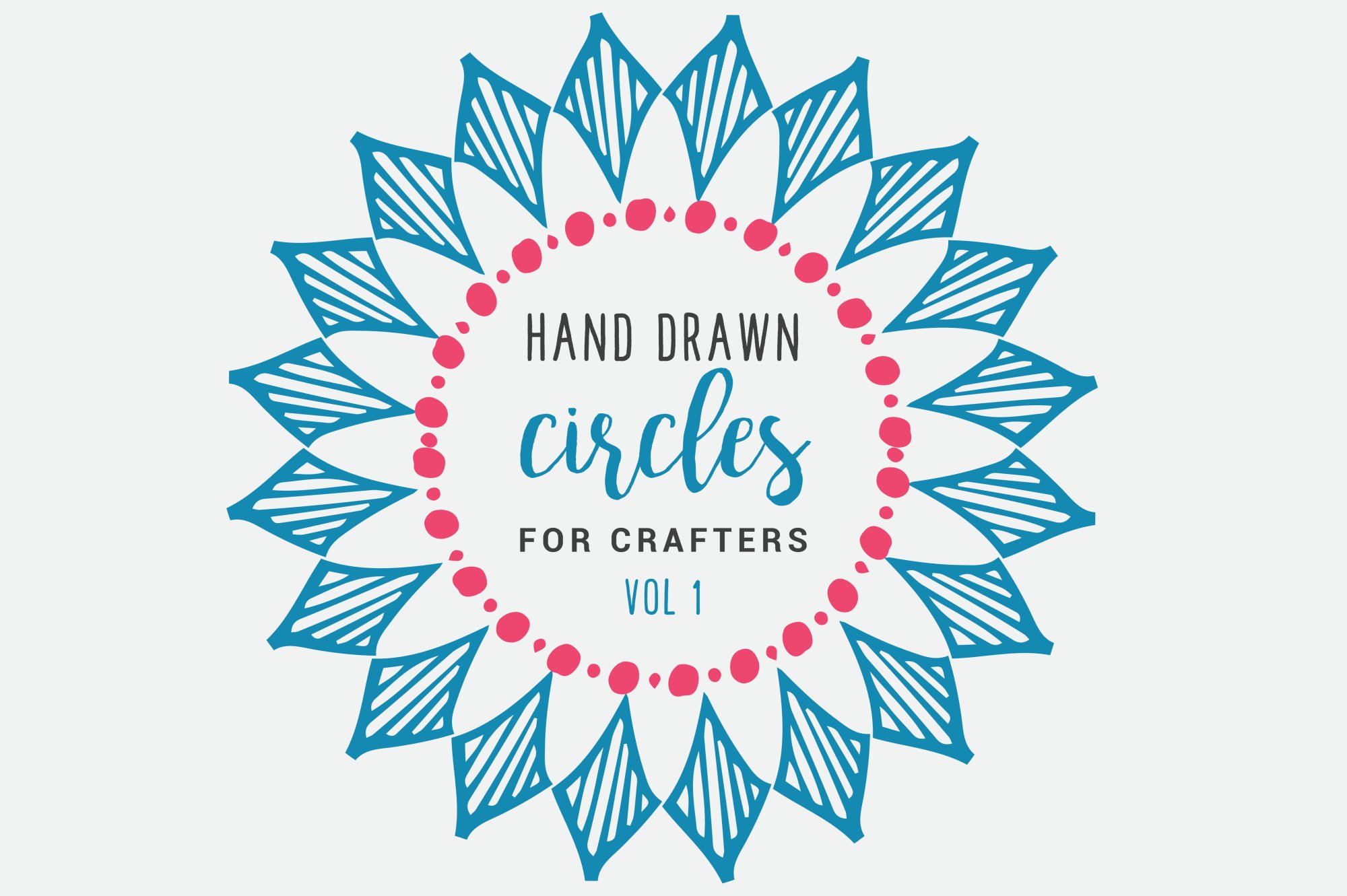 Hand Drawn Circles for Crafters (11985) | SVGs | Design Bundles