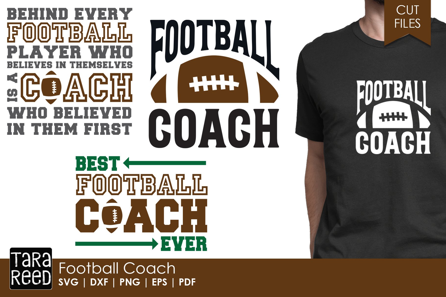 Football Coach - Football SVG and Cut Files for Crafters (413926) | Cut ...