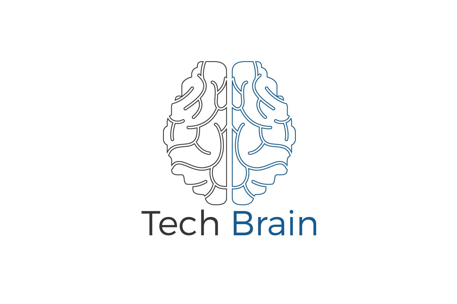 Tech Brain logo design. (319861) | Logos | Design Bundles
