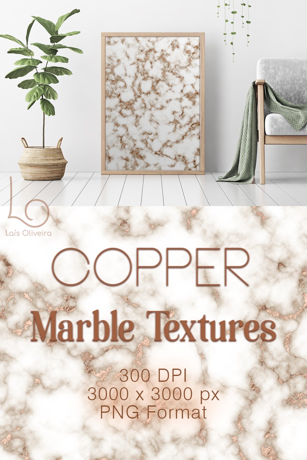 Copper Marble Textures (421659) | Textures | Design Bundles