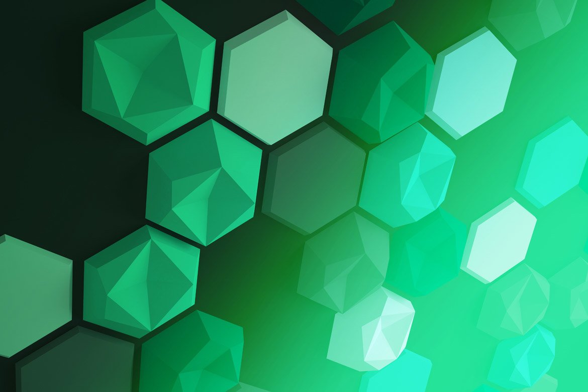 Hexagon Tech Backgrounds 2 (567085) | Backgrounds | Design Bundles