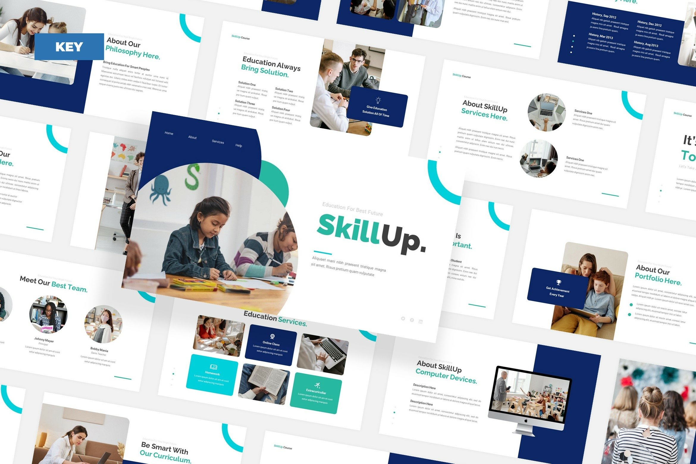 SkillUp Online Course - Keynote Up (1182932) | Presentation Templates ...