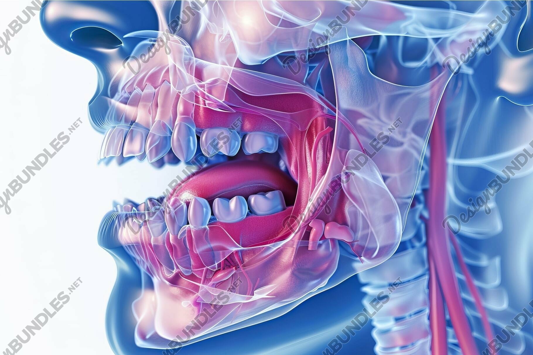 Human Mouth Anatomy 3d Model Free Printable Free - Infoupdate.org