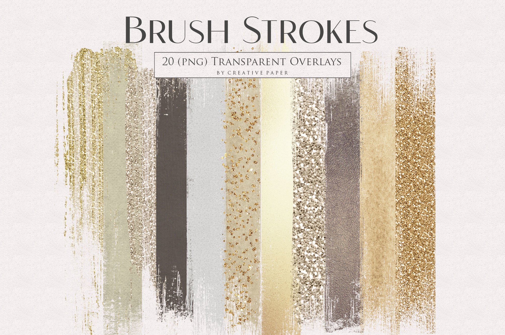 Brush Strokes Png Transparent Overlays
