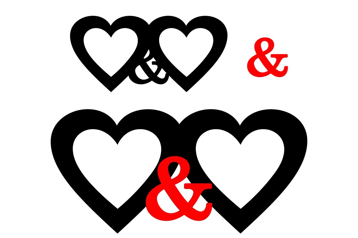 Heart shaped frame for photos CNC laser cutting template SVG (671295 ...