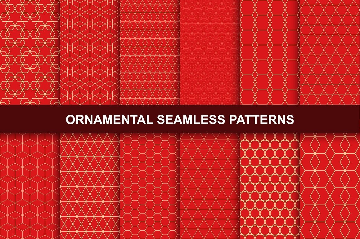 Rich Ornamental Patterns. Seamless. (8417) | Patterns | Design Bundles