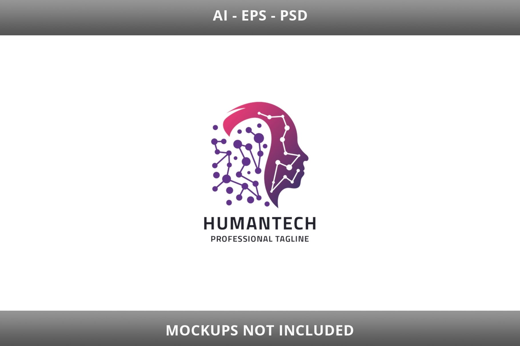 Human Tech Logo (650043) | Logos | Design Bundles