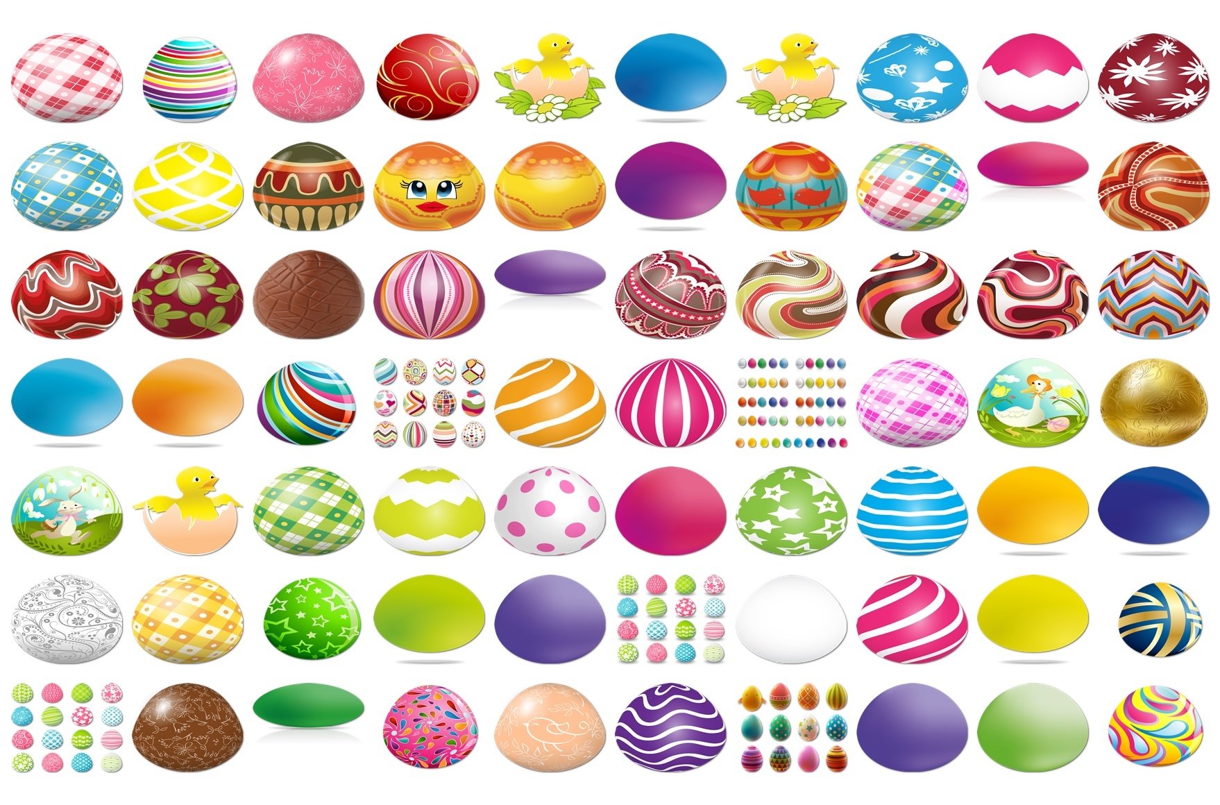 700 EASTER DIGITAL PHOTOSHOP OVERLAYS, BACKDROPS BACKGROUNDS (530330 ...