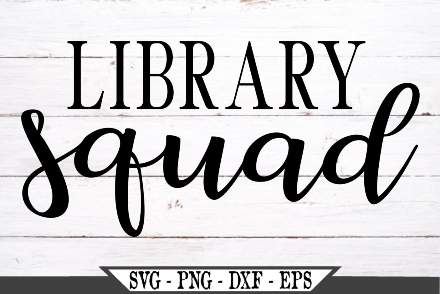 Library Squad SVG (483591) | SVGs | Design Bundles