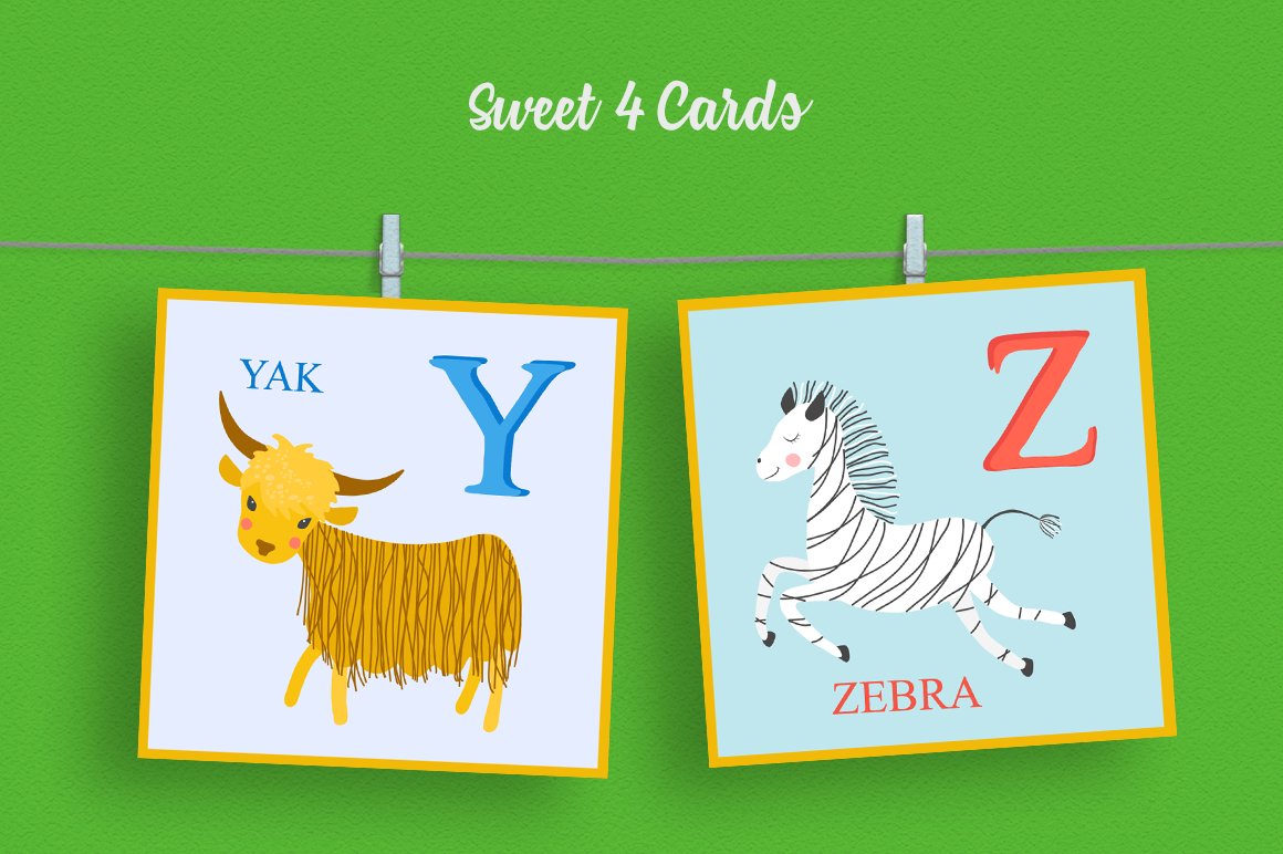 Alphabet Zoo Illustration Set