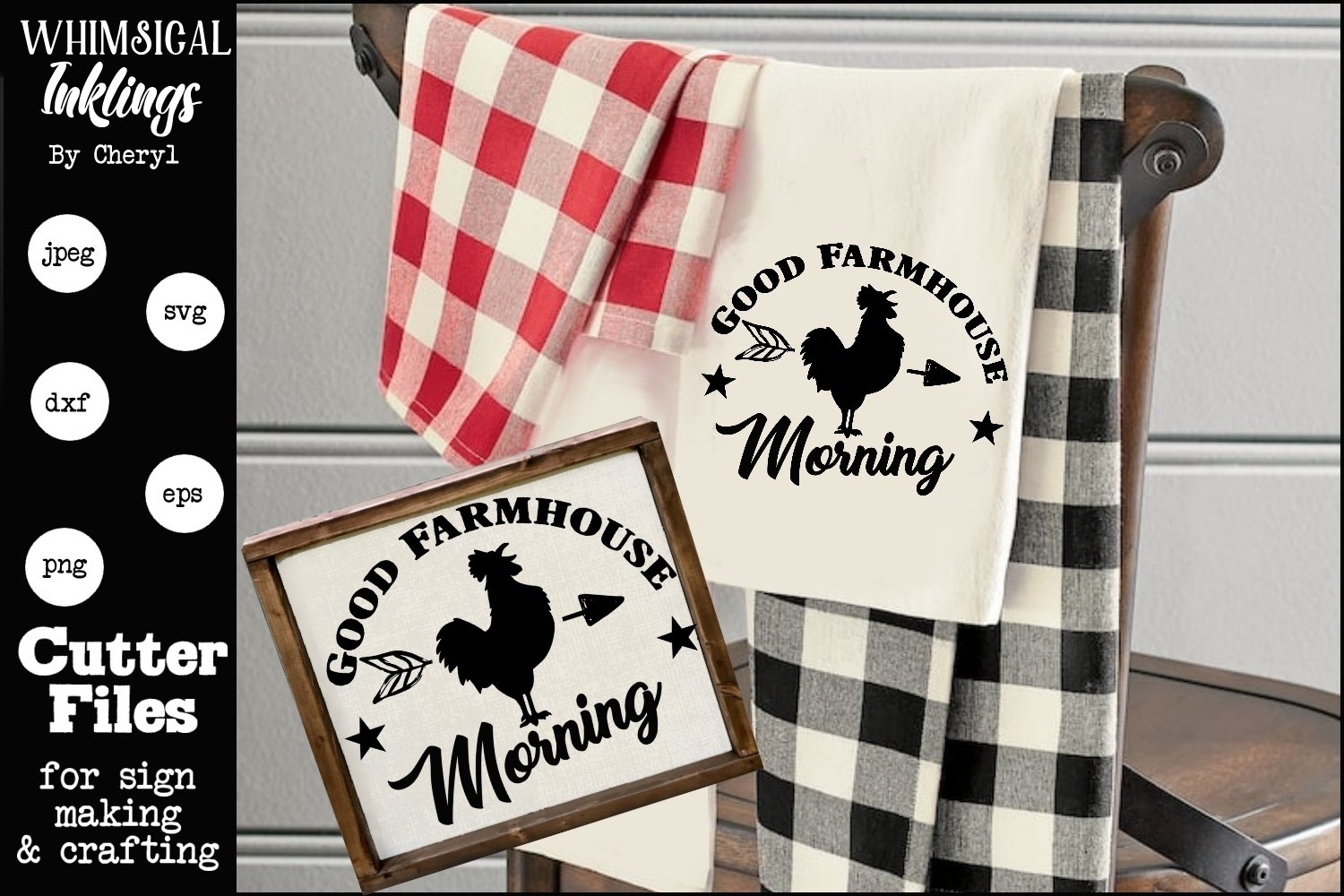 Good Farmhouse Morning SVG (211302) | SVGs | Design Bundles