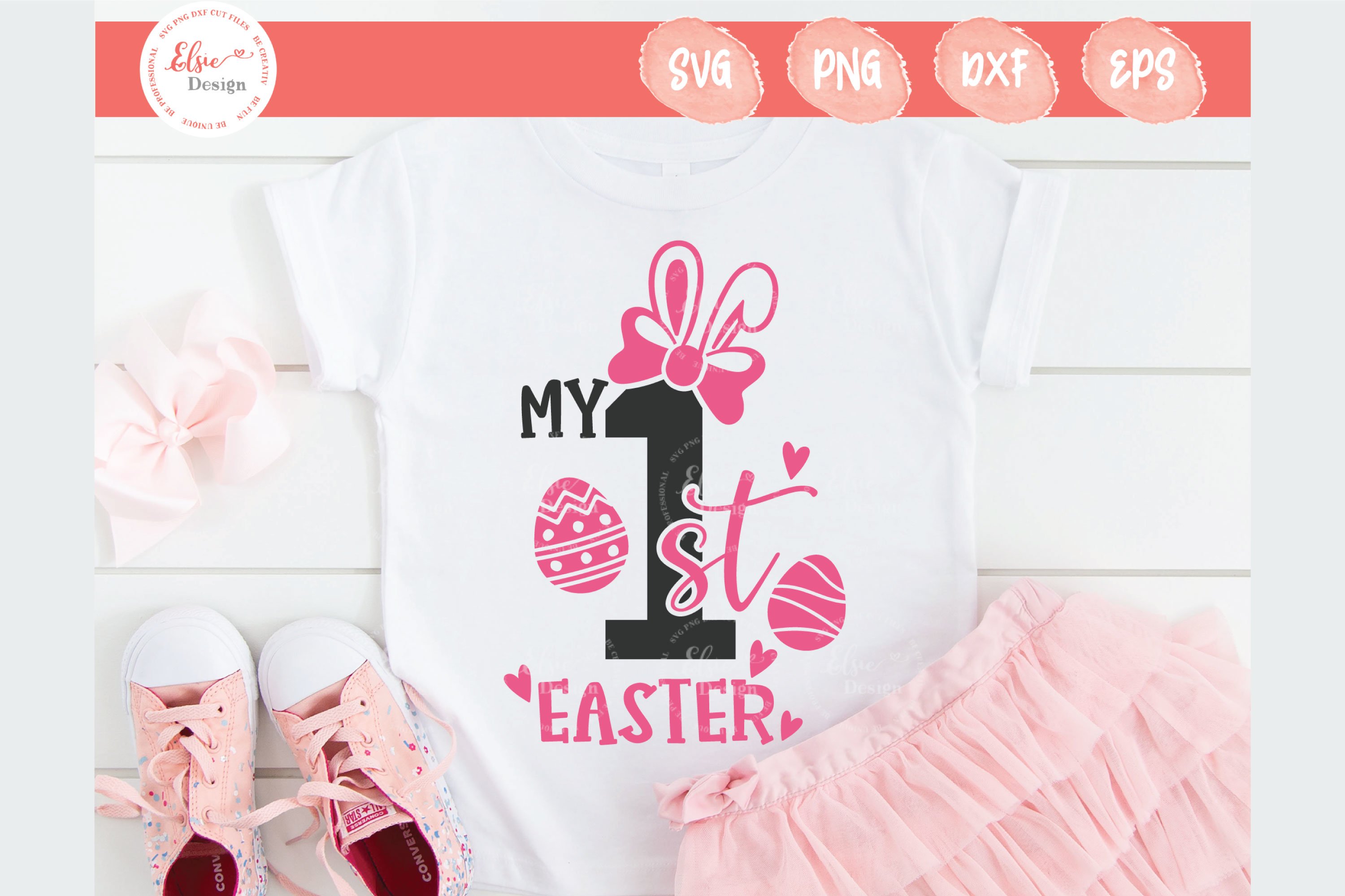 Happy Easter Bunny Ears SVG Cut Files (483742) | SVGs | Design Bundles