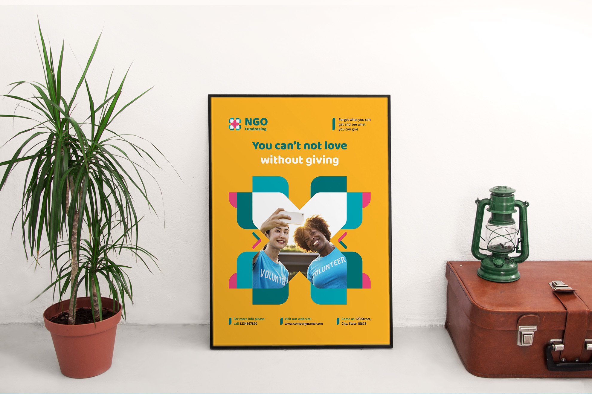 NGO Poster (443106) | Flyers | Design Bundles