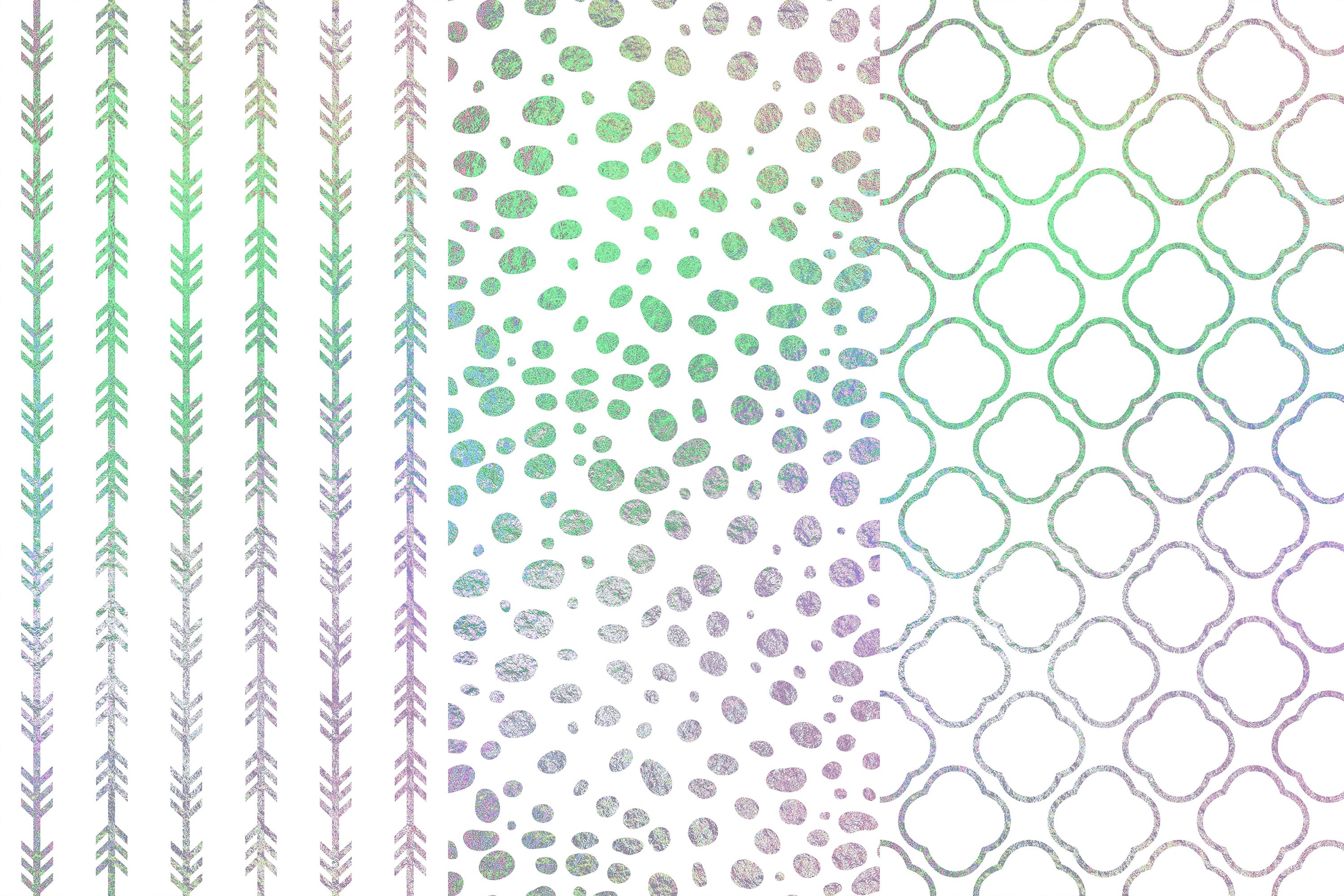Iridescent Seamless Pattern, Geometric Patterns (342607) | Patterns ...