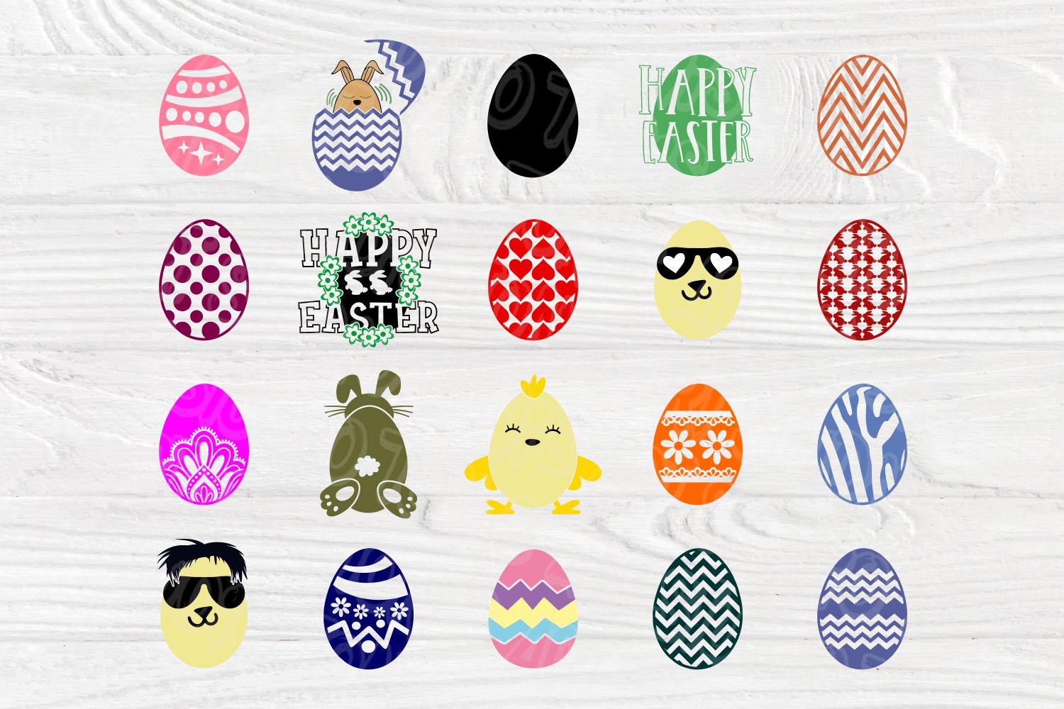 Eggs SVG Bundle | Egg Clipart | Eggs Cut Files | Easter Eggs (502525 ...