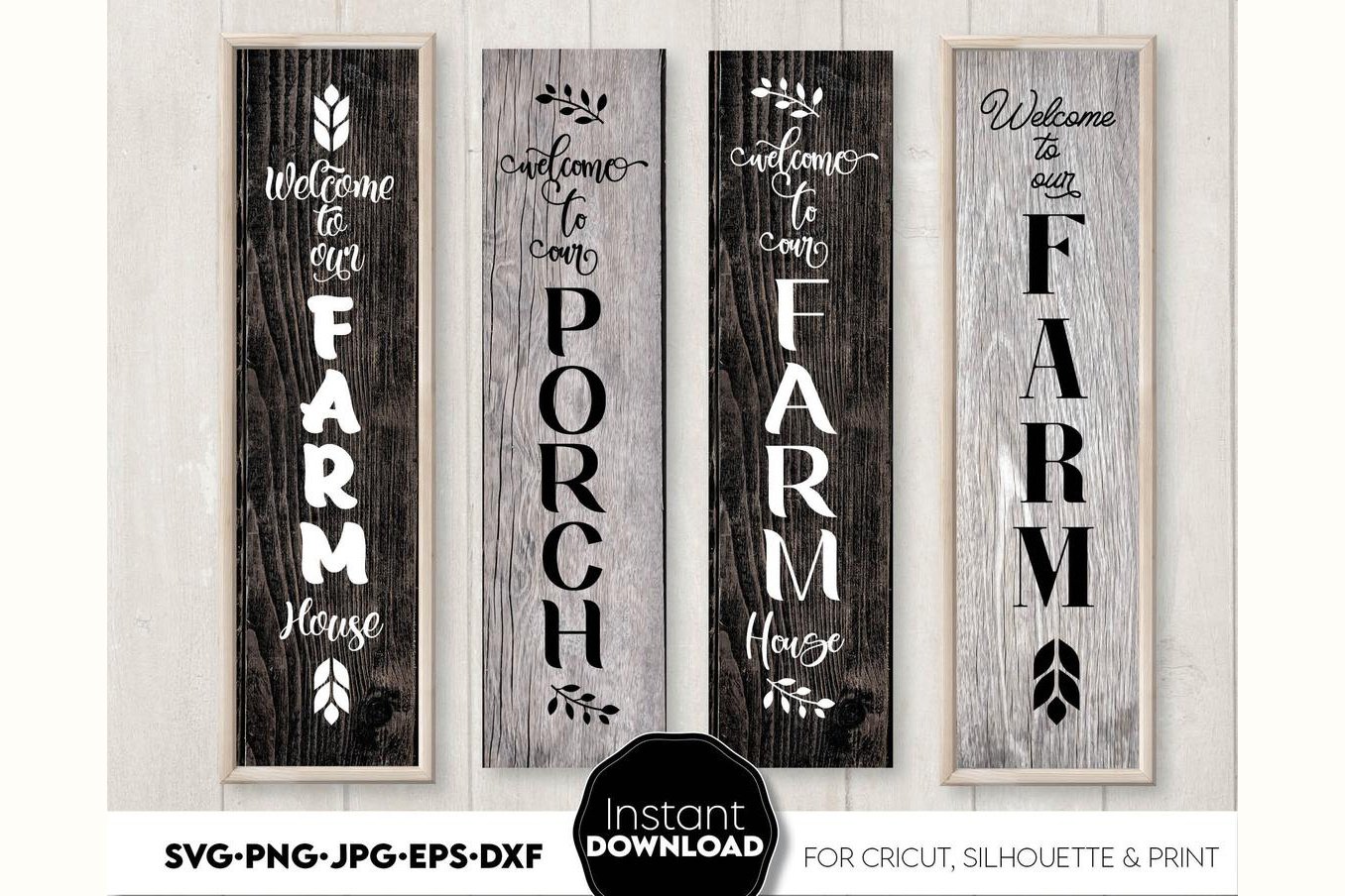 Porch Sign SVG Front Door Decor SVG Welcome Sign SVG (1187105) | SVGs ...