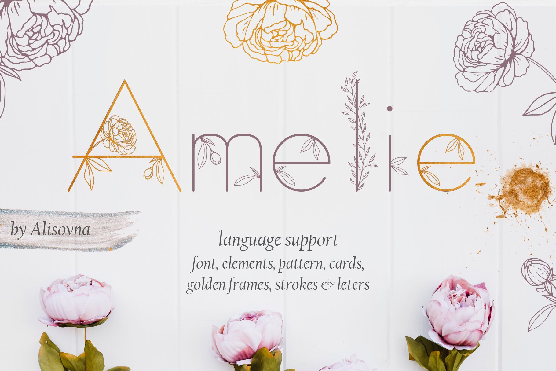 Floral Script Font