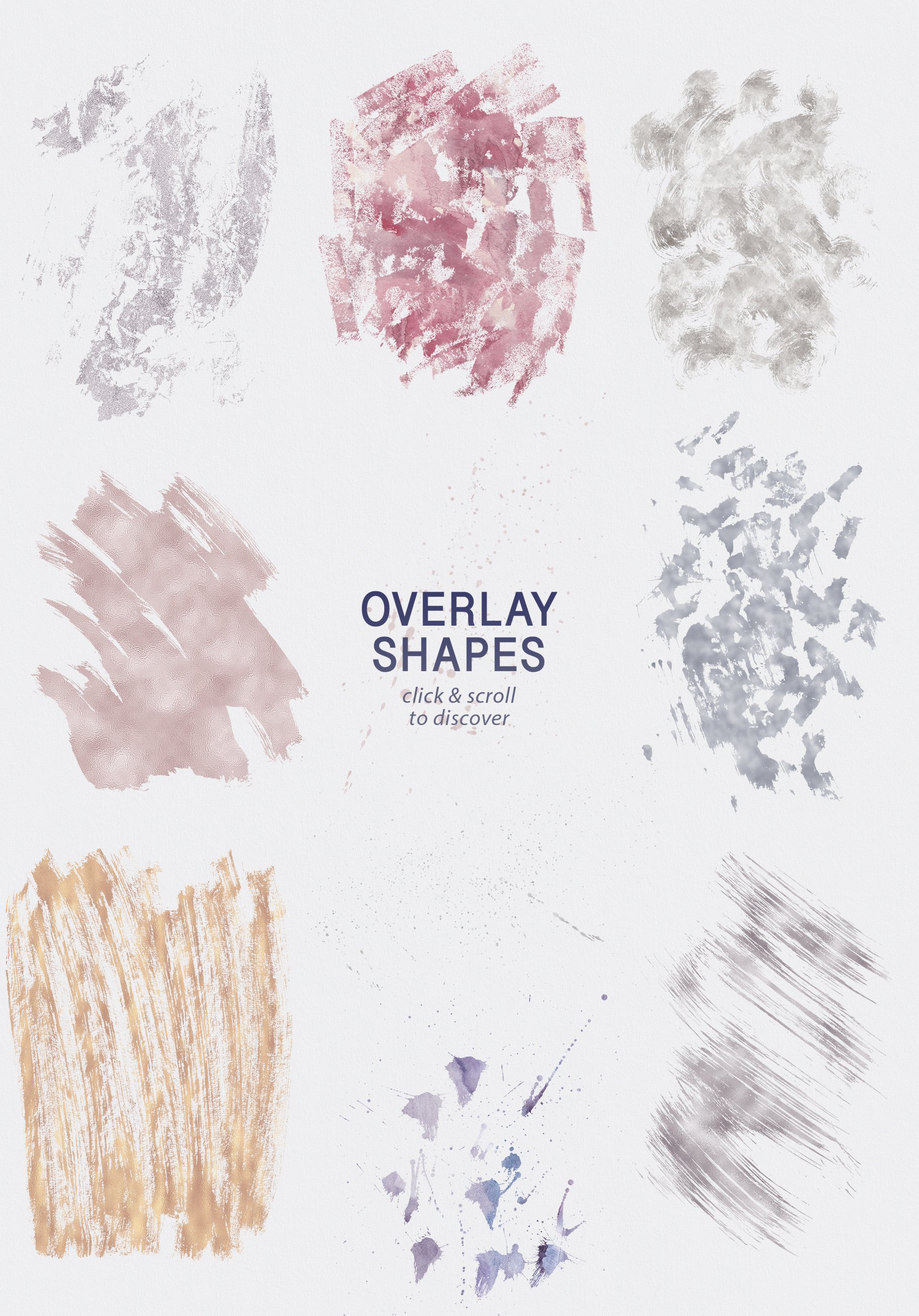 Seamless Textures & Patterns Bundle - Shabby Chic Design Kit (274482 ...