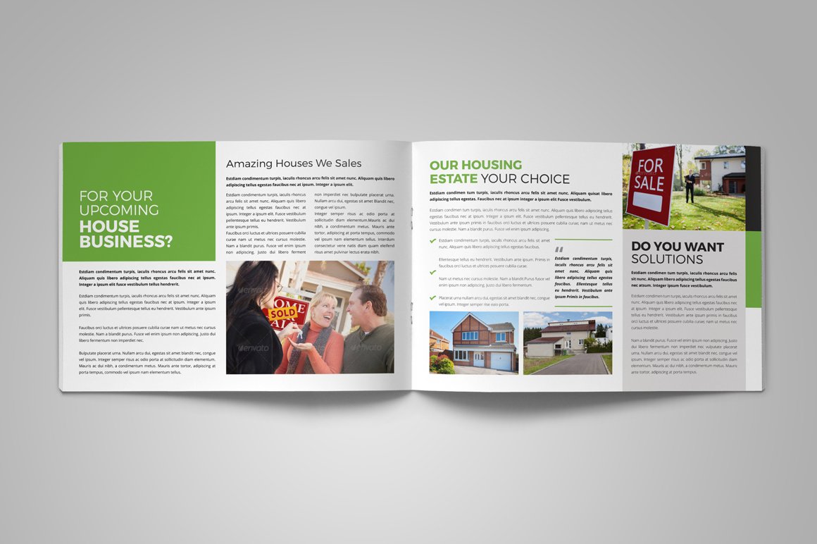 Real Estate Brochure Catalog v3 (145137) | Brochures | Design Bundles