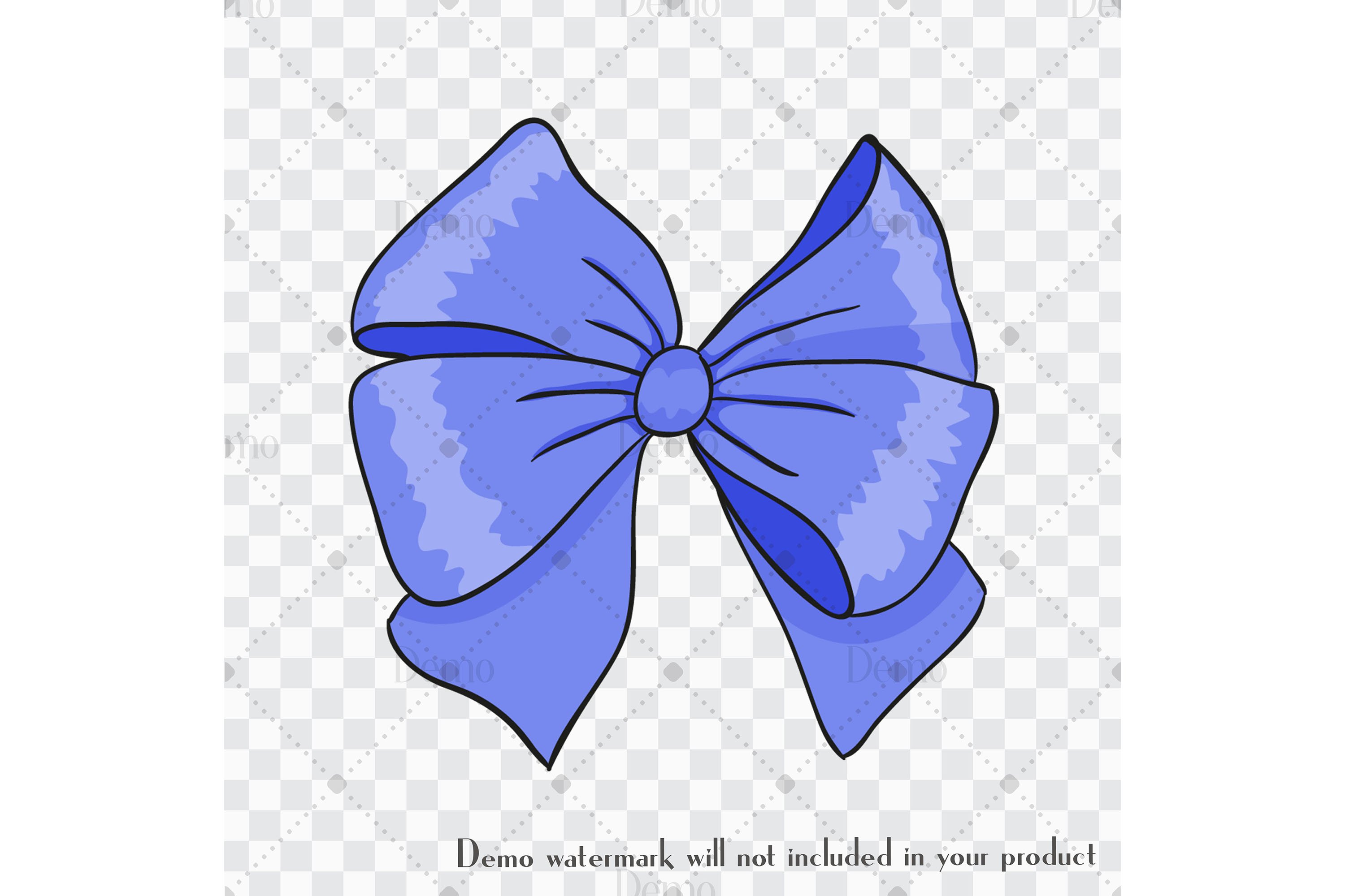 216 Bow Clip Arts in Princess Theme Pink Purple Green Lilac (131796 ...