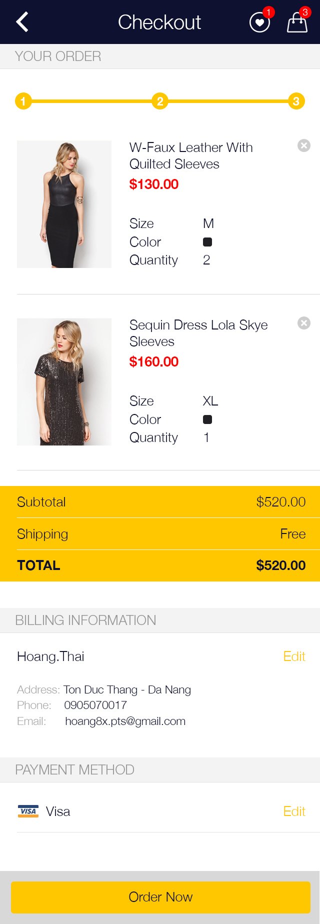 Zalora Shopping UI for e-commerce (23693) | Web Elements | Design Bundles