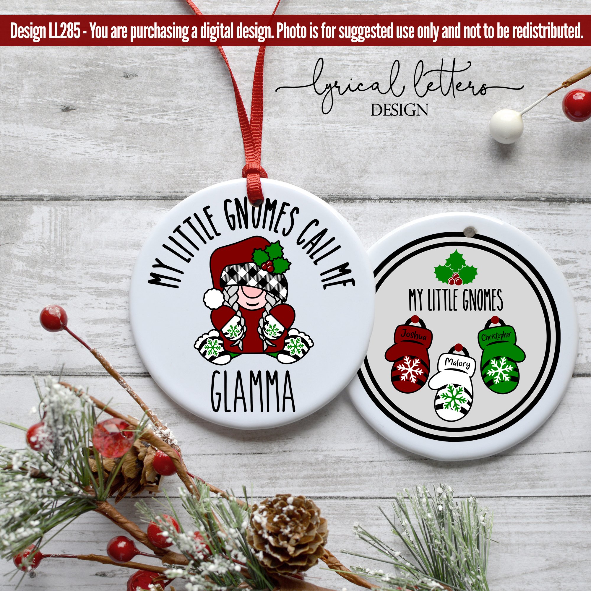 Grandma And Grandpa Gnome Sublimation And Svg Ll285 385614