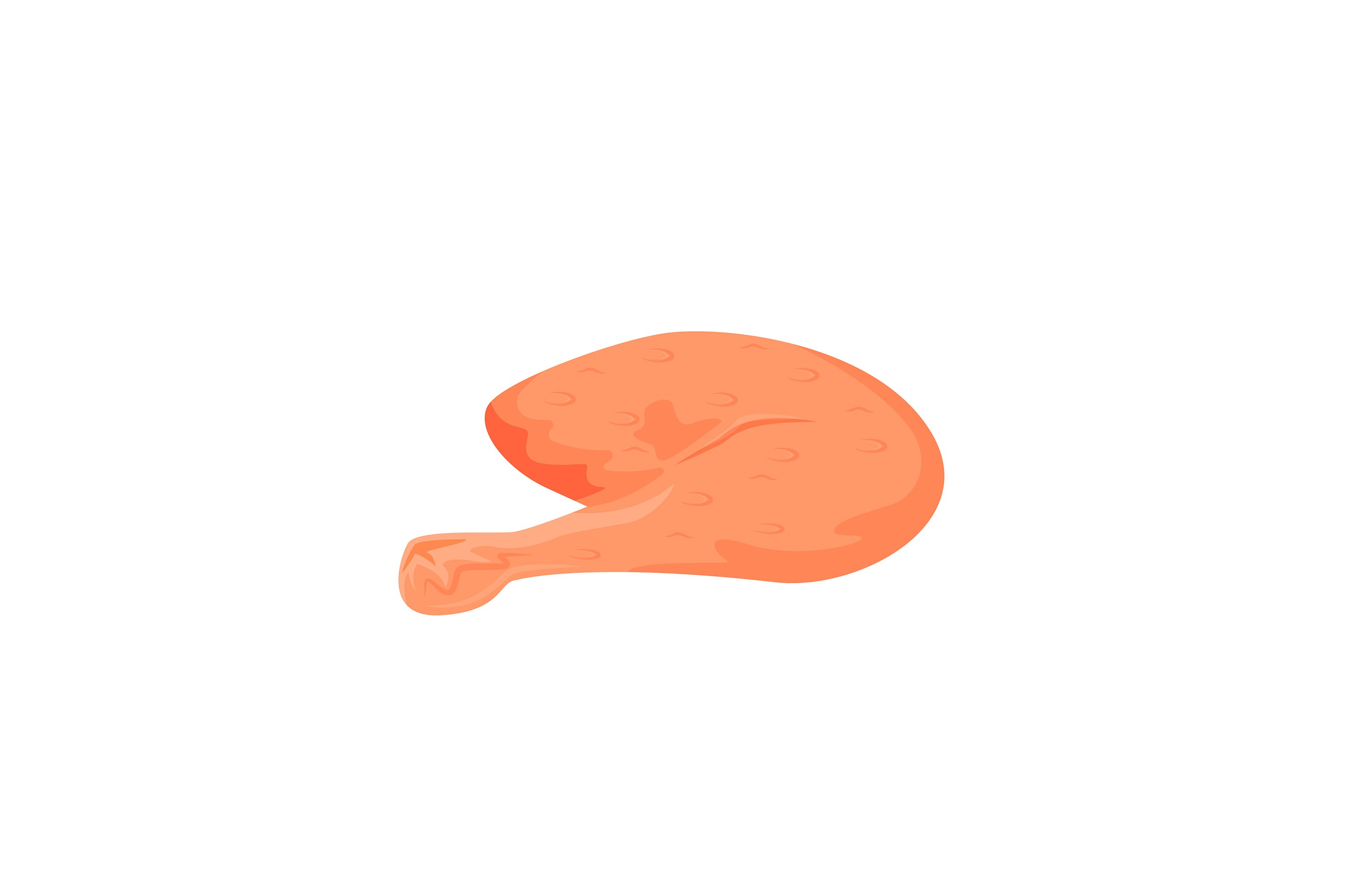 Chicken Leg Cartoon