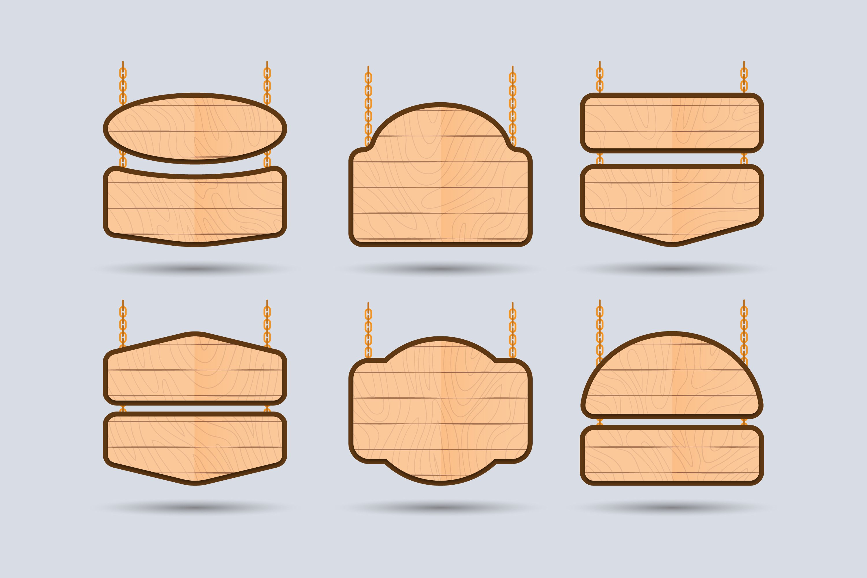 Wooden Signboard Collection