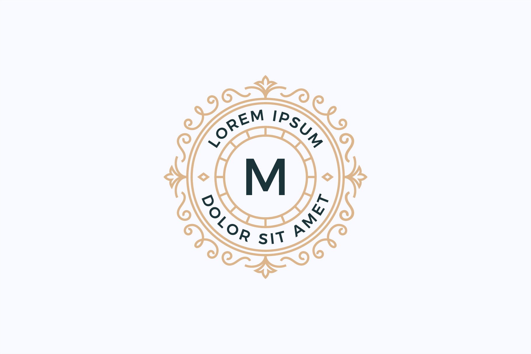 Monogram Minimalist Logo Templates
