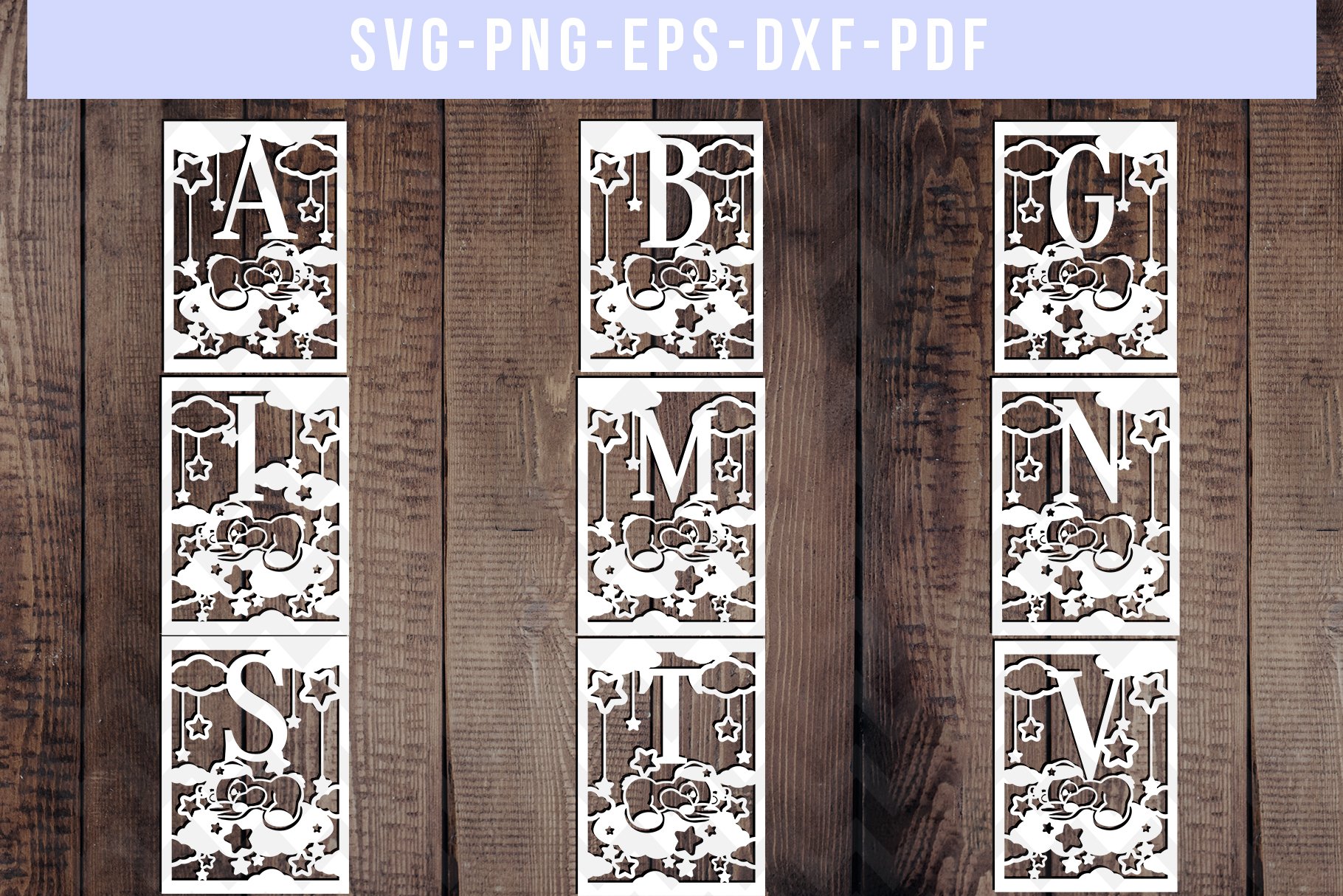 Laser Cut Letter Laser Cut DXF Letter S DXF Alphabet Letter S Alphabet ...