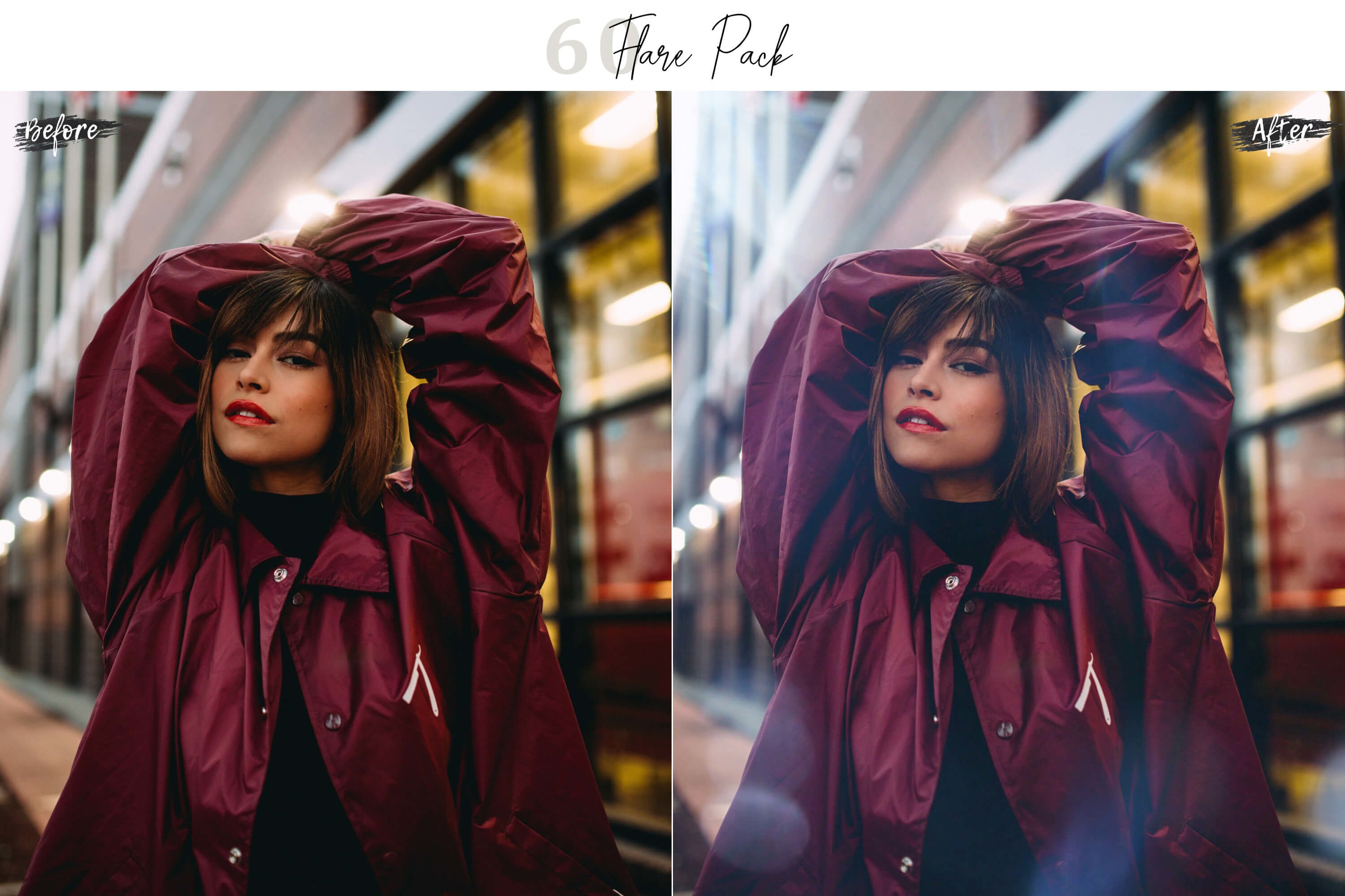 60 Flare Pack Lights Photo Overlays | visualstorms