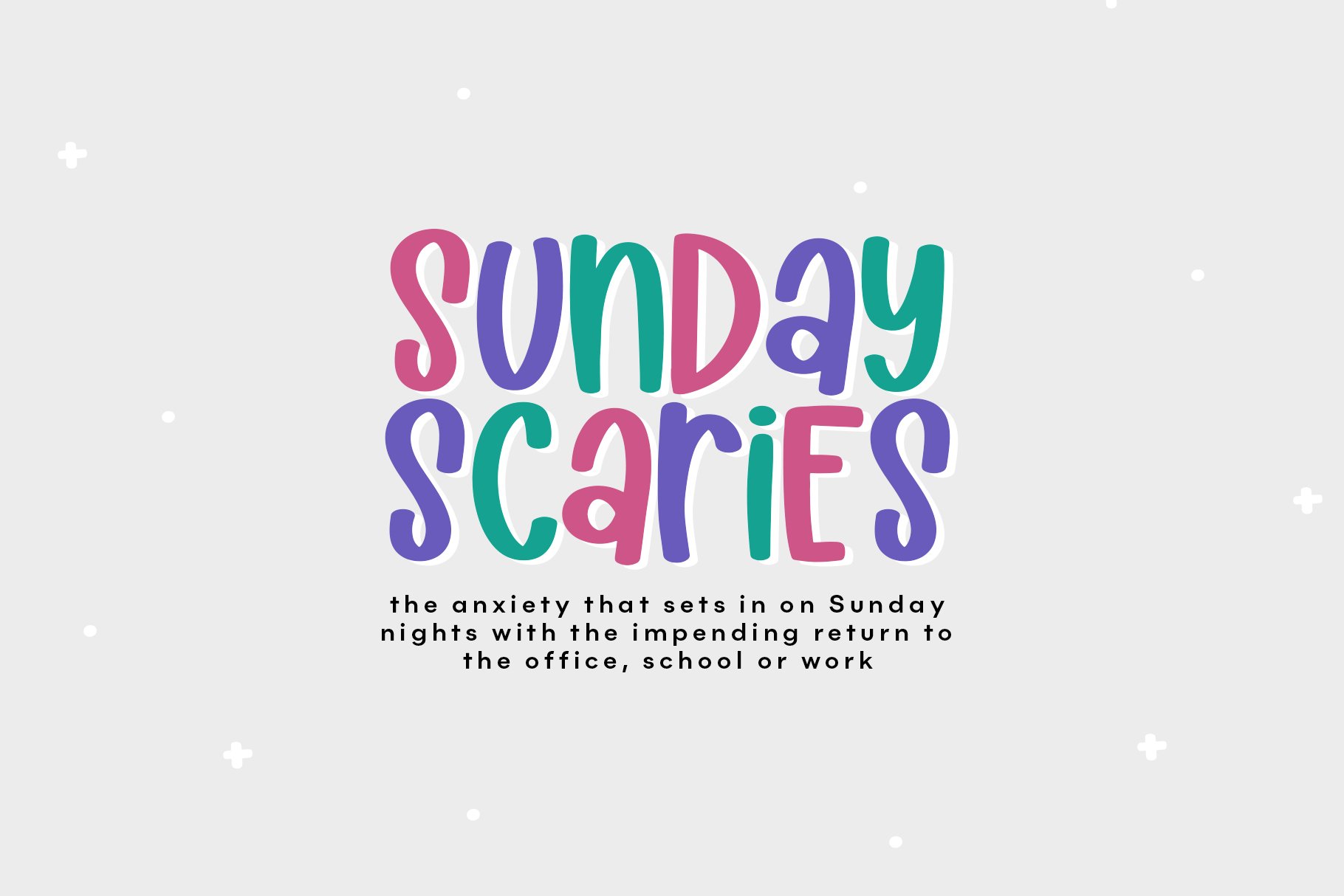 Sunday Scaries - A Fun Handwritten Font (543289) | Display | Font Bundles