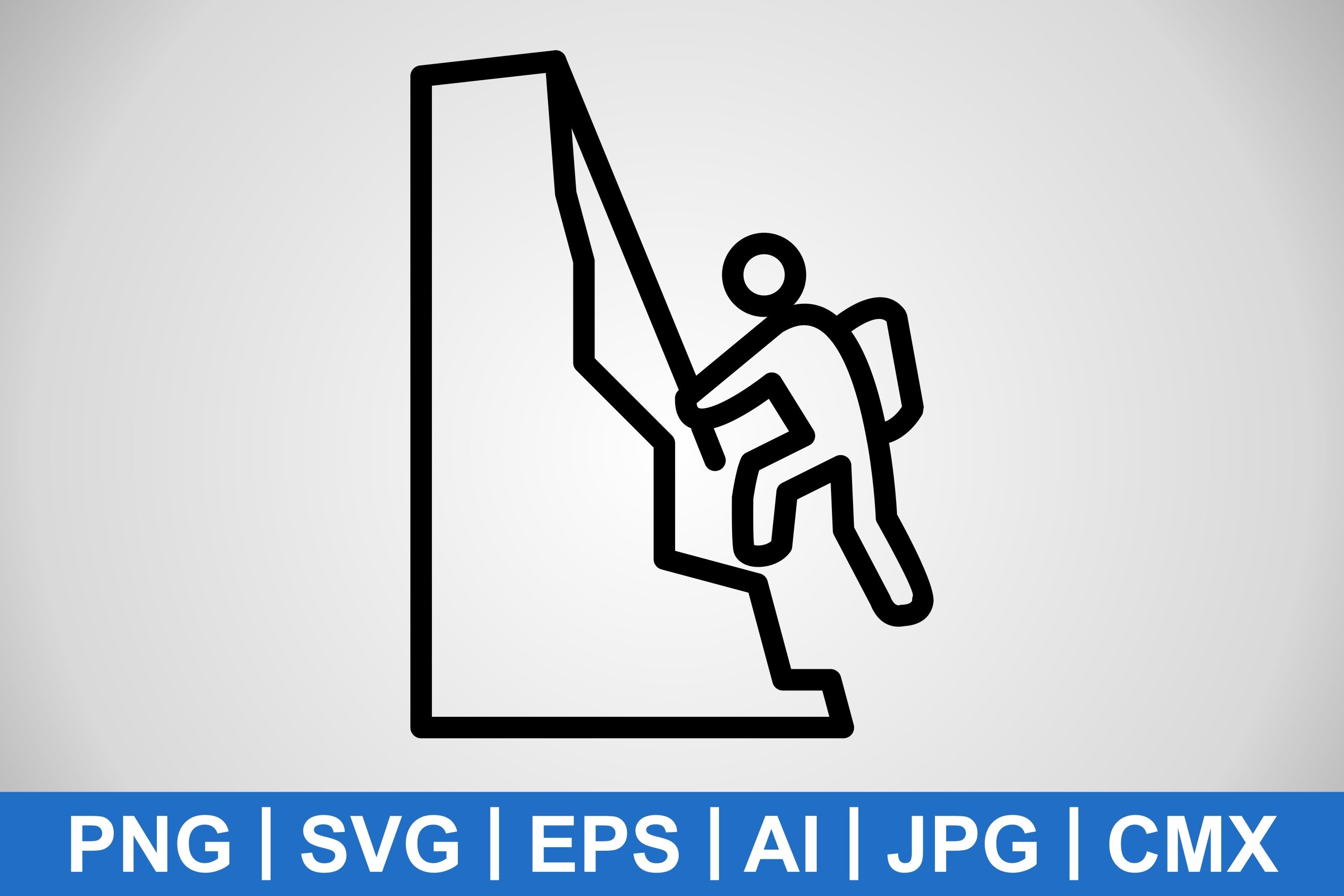 Vector Climbing Icon (966398) | Icons | Design Bundles