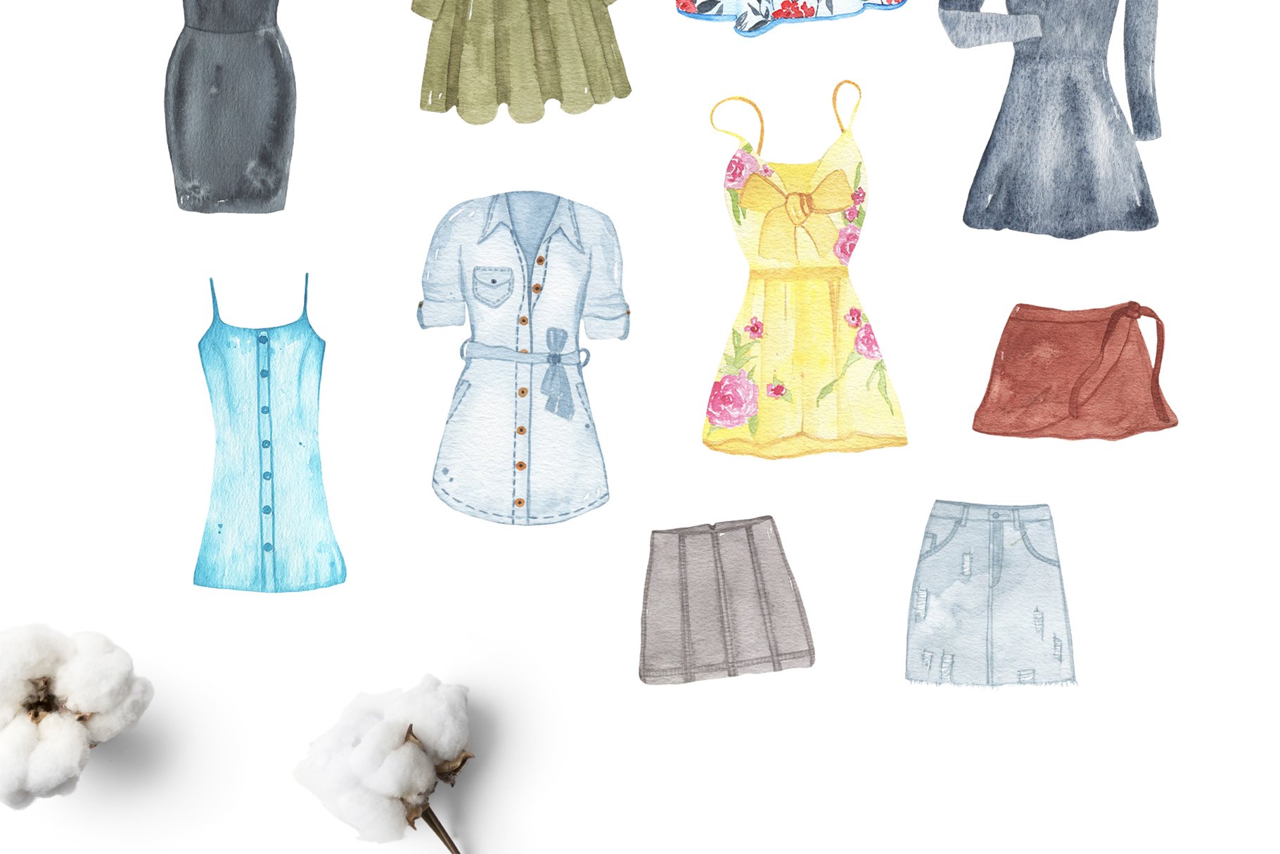 Outfit Creator - fashion clothes (406512) | Illustrations | Design Bundles