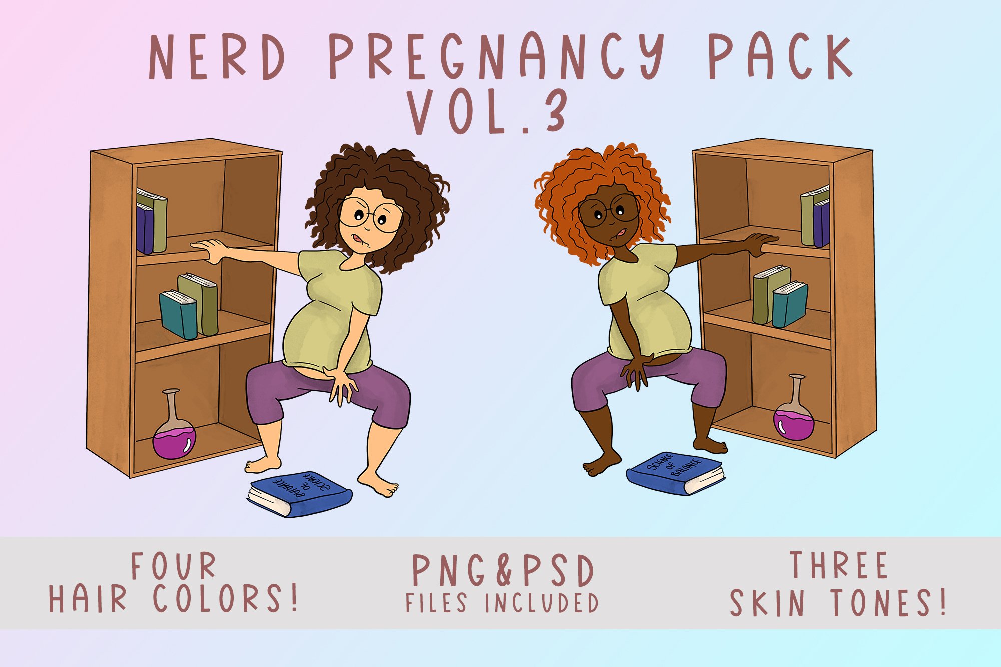 Nerd Pregnancy Pack - VOL. 3 | Pregnancy | Baby Shower