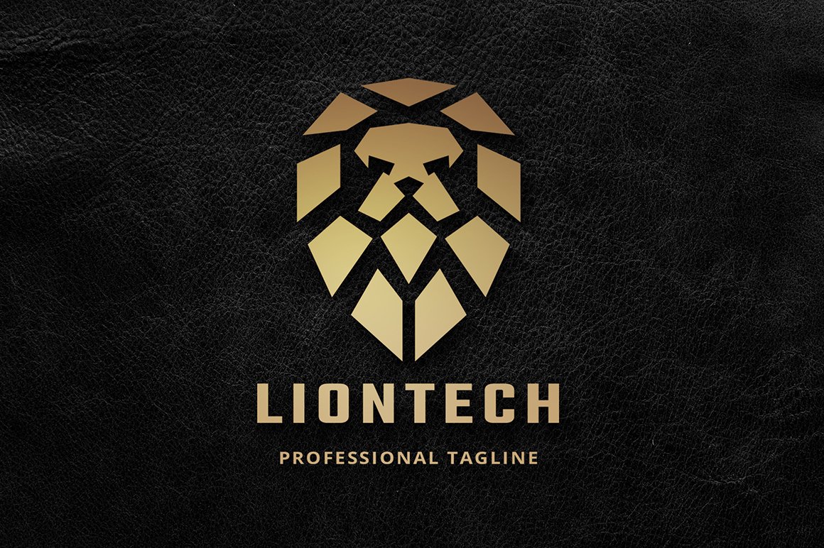 Lion Tech Logo (673360) | Logos | Design Bundles