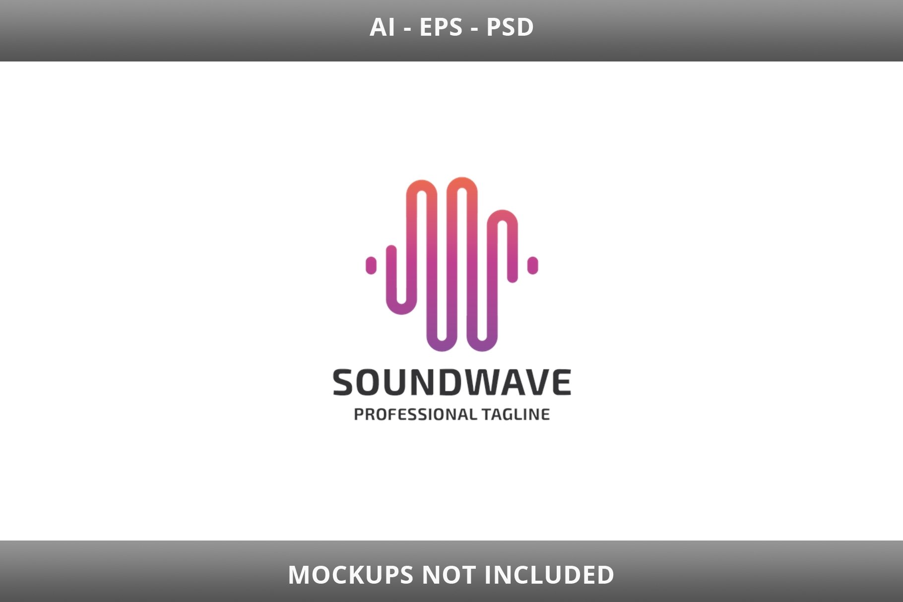 Sound Wave Logo (650206) | Logos | Design Bundles