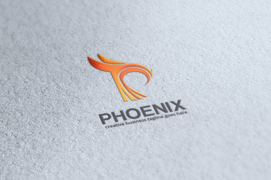 Phoenix Letter P Logo (546979) | Logos | Design Bundles