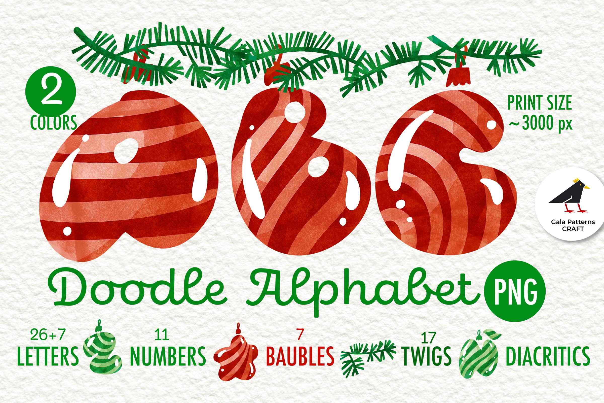 Christmas Numbers To Print