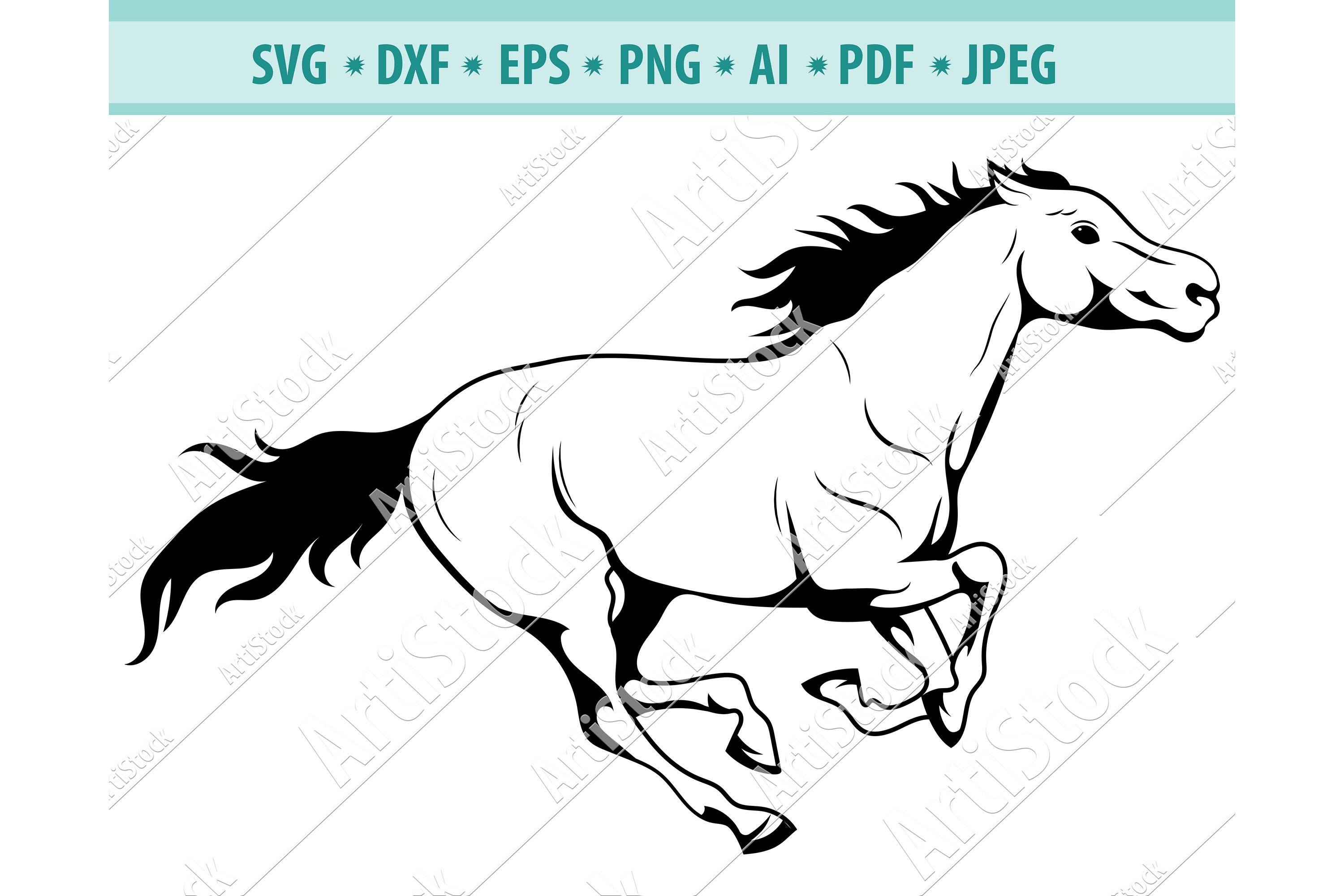 Drawing & Illustration Digital Horse Ride Horse Vector Horse svg Horse ...
