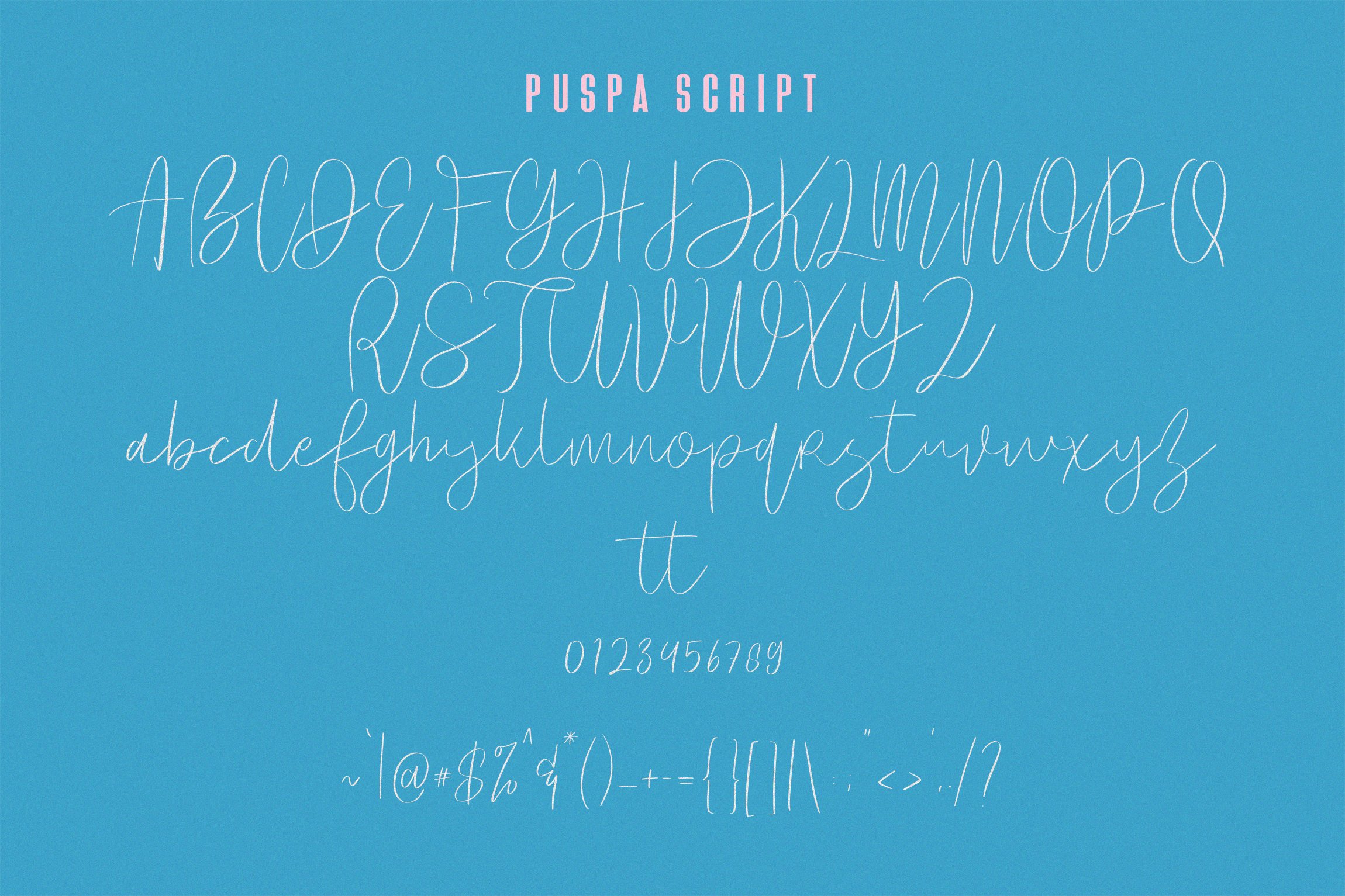 Puspa Script Sans Font (187005) | Script | Font Bundles