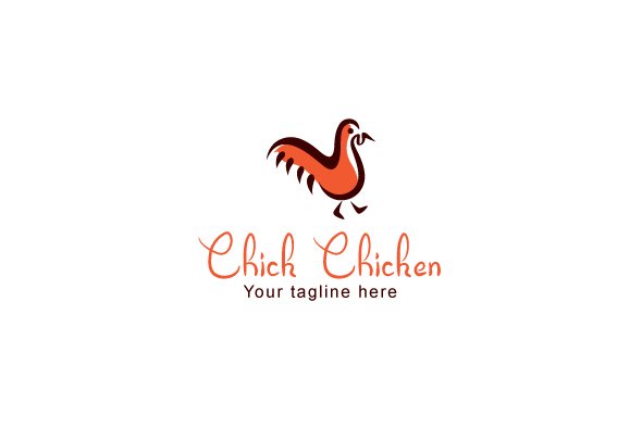 Chick Chicken - Farm Pet Stock Logo Template (25348) | Logos | Design ...