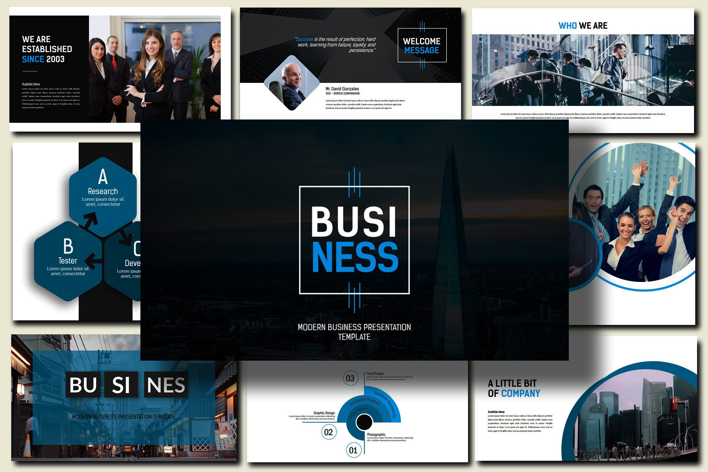 Business Presentation 100 Google Slides (335963) | Presentation ...