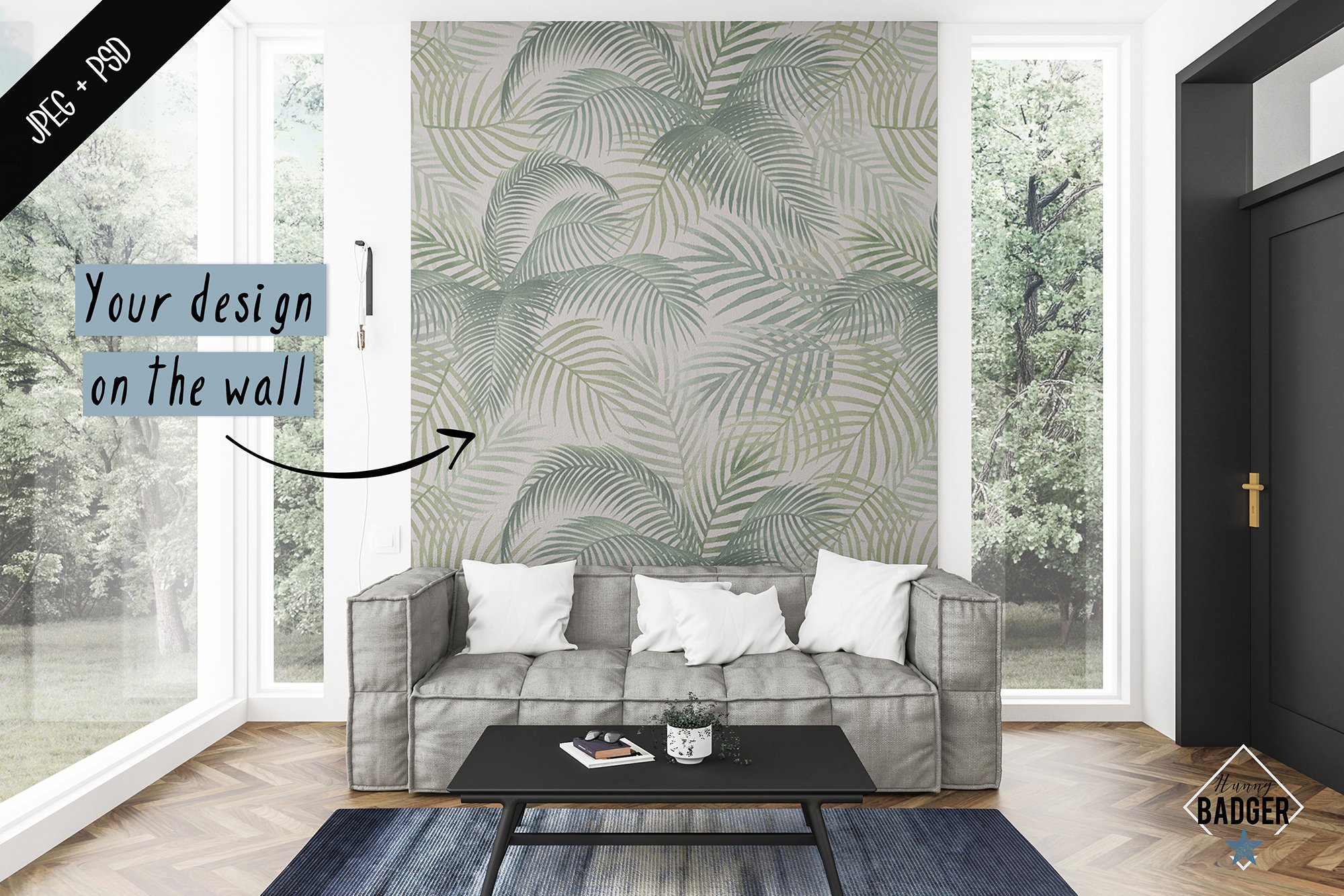 Interior mockup - frame & wall mockup creator (310320) | Mockups ...