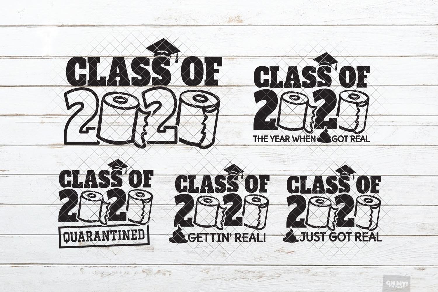 Class of 2020 Toilet Paper SVG Senior with DXF/PNG/JPG/EPS (565454 ...