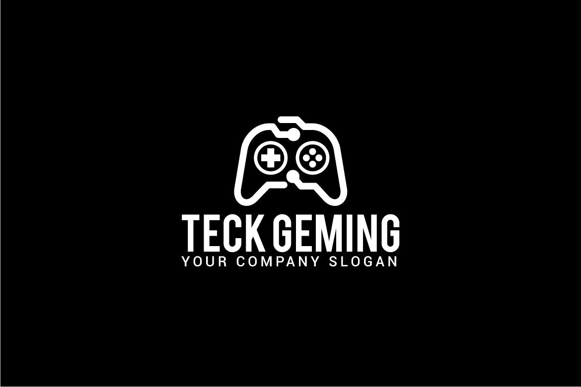 gaming tech logo (428872) | Logos | Design Bundles