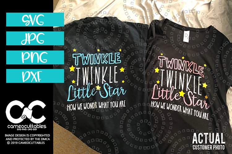 Twinkle Twinkle Little Star SVG,JPG,PNG,DXF (270186) | SVGs | Design ...