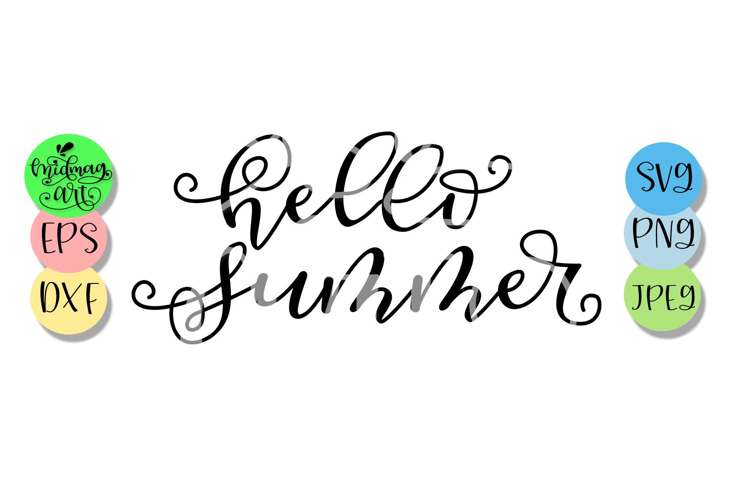 Hello summer svg, summer svg (268065) | SVGs | Design Bundles